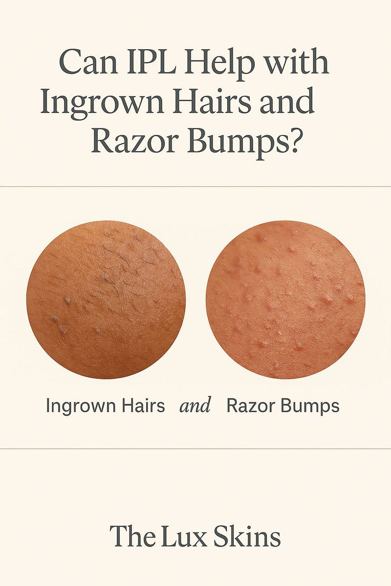 Can IPL Help with Ingrown Hairs and Razor Bumps? – The Lux Skins
