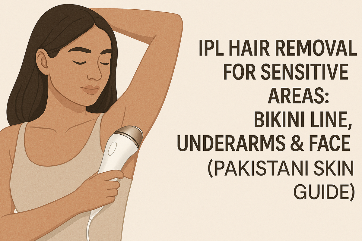 IPL Hair Removal for Sensitive Areas – Bikini, Face, Underarms & More ...